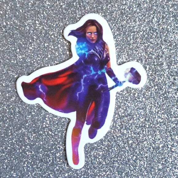 Marvel | Design | Marvel Thor Love Thunder Waterproof Sticker Jane ...